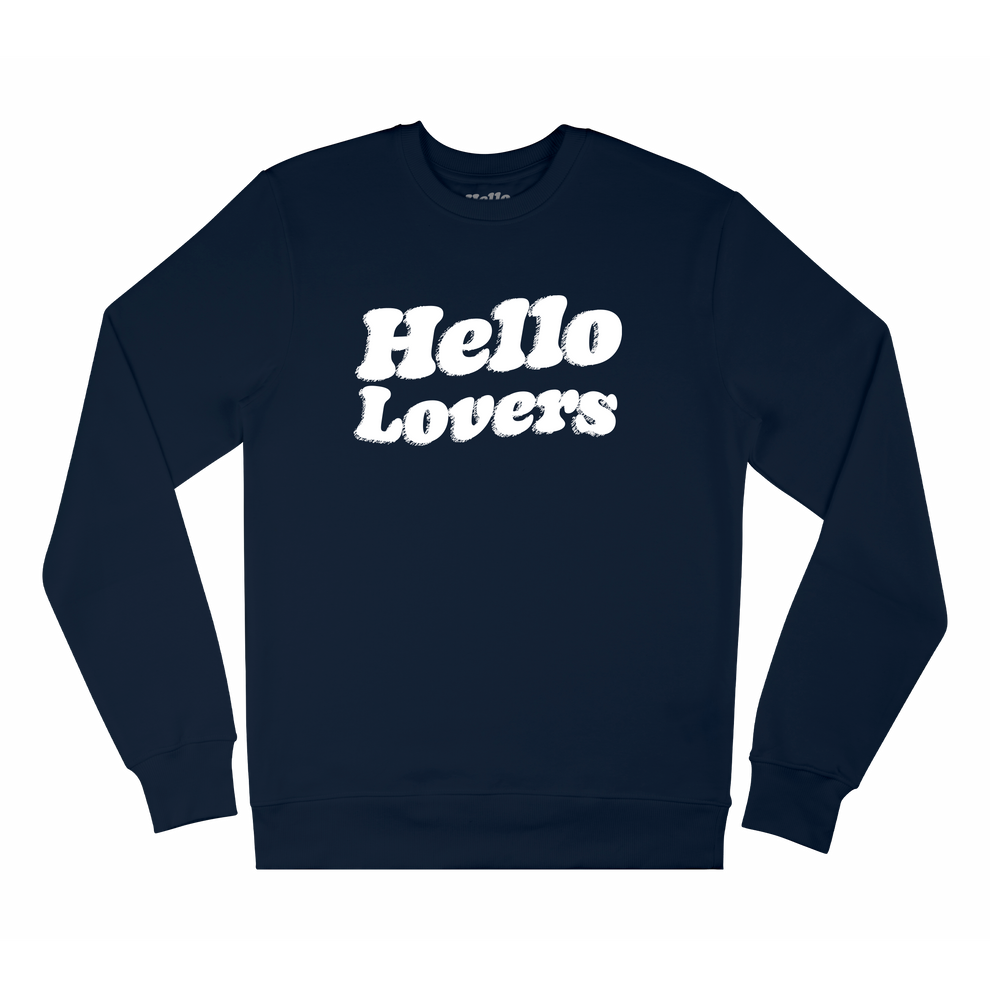 Hello Lovers Logo Navy Crewneck – Niall Horan
